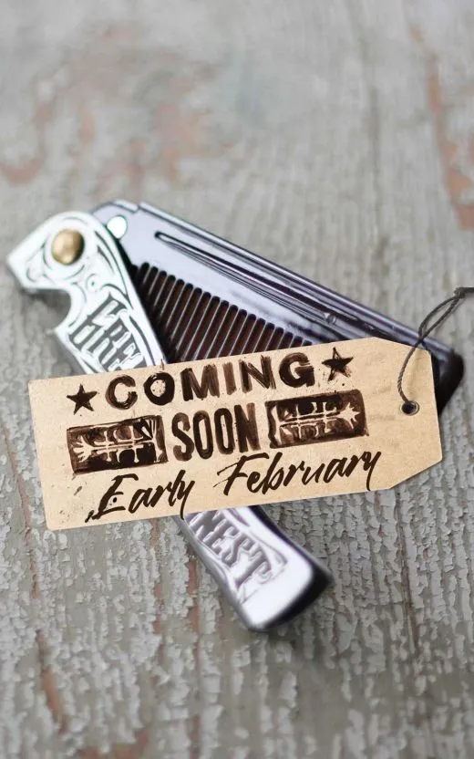 Folding Comb Greaser's Finest